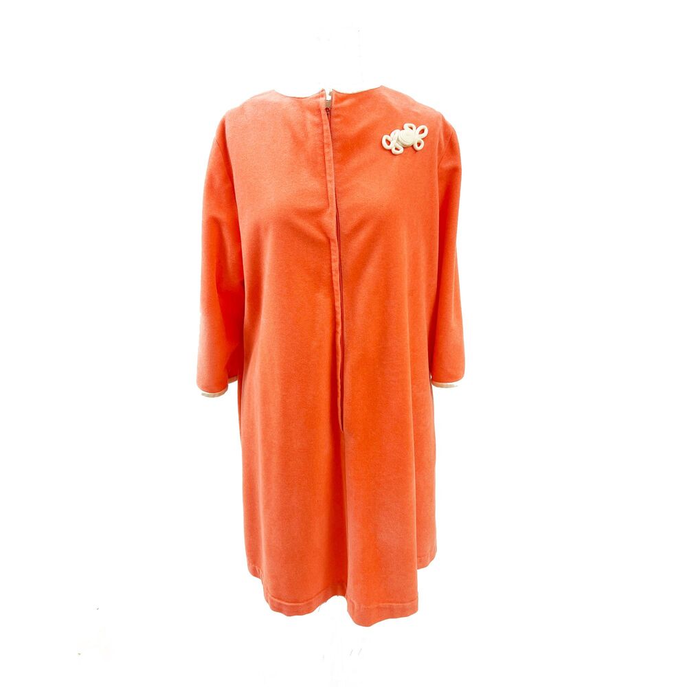 1960s Peach Ultra Soft House Coat - Gem
